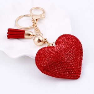 Accessories | Red Bag Charm | Poshmark